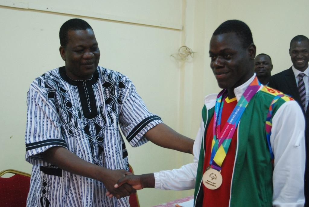 Jeux mondiaux Special Olympics 2015: le ministre David Kabré félicite ...