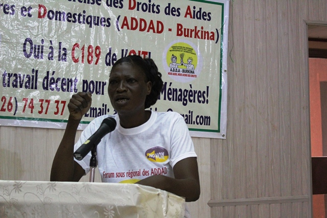 Burkina : Les aides ménagères veulent se faire entendre