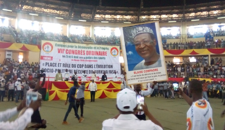 CDP : Komboigo reconduit, Blaise Compaoré « Président d’honneur