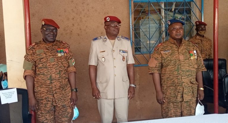 Direction centrale de santé des armées : Le col-maj Hamado Kafando ...