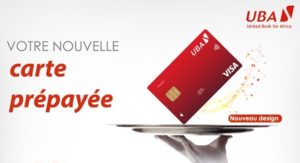 La nouvelle carte prépayée de UBA Burkina