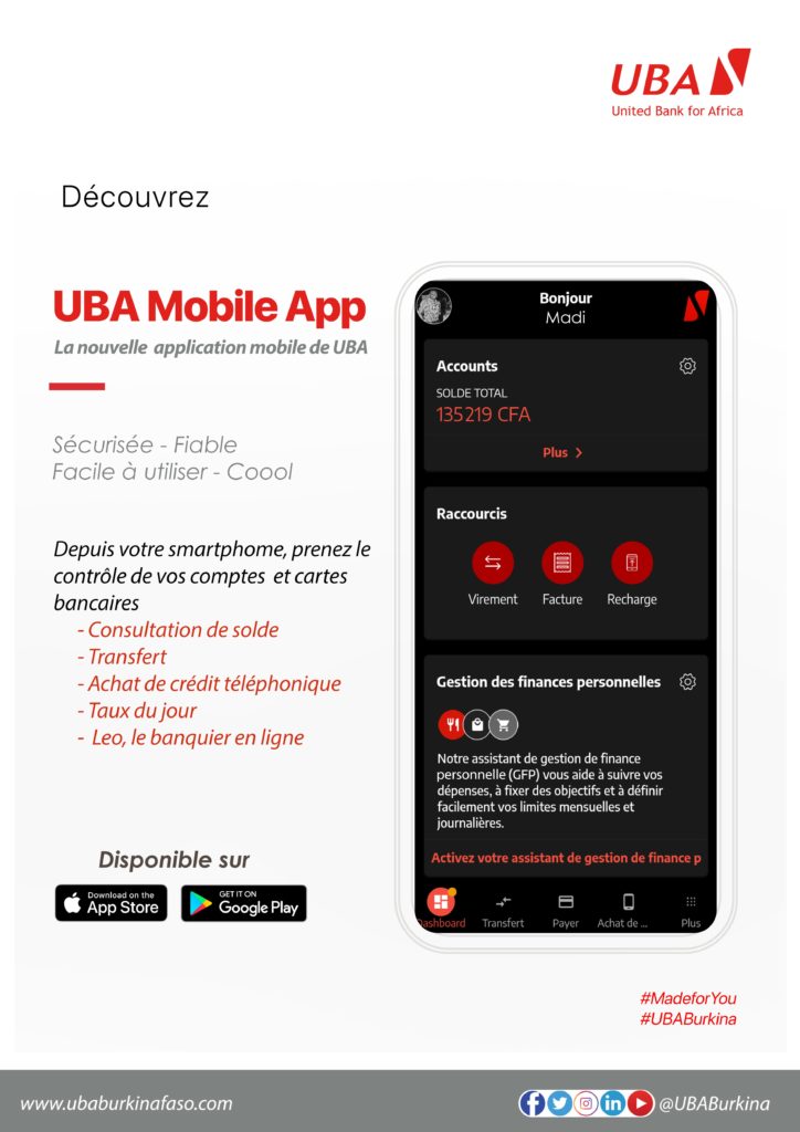 UBA réinvente la banque digitale, donne plus de contrôle et de ...