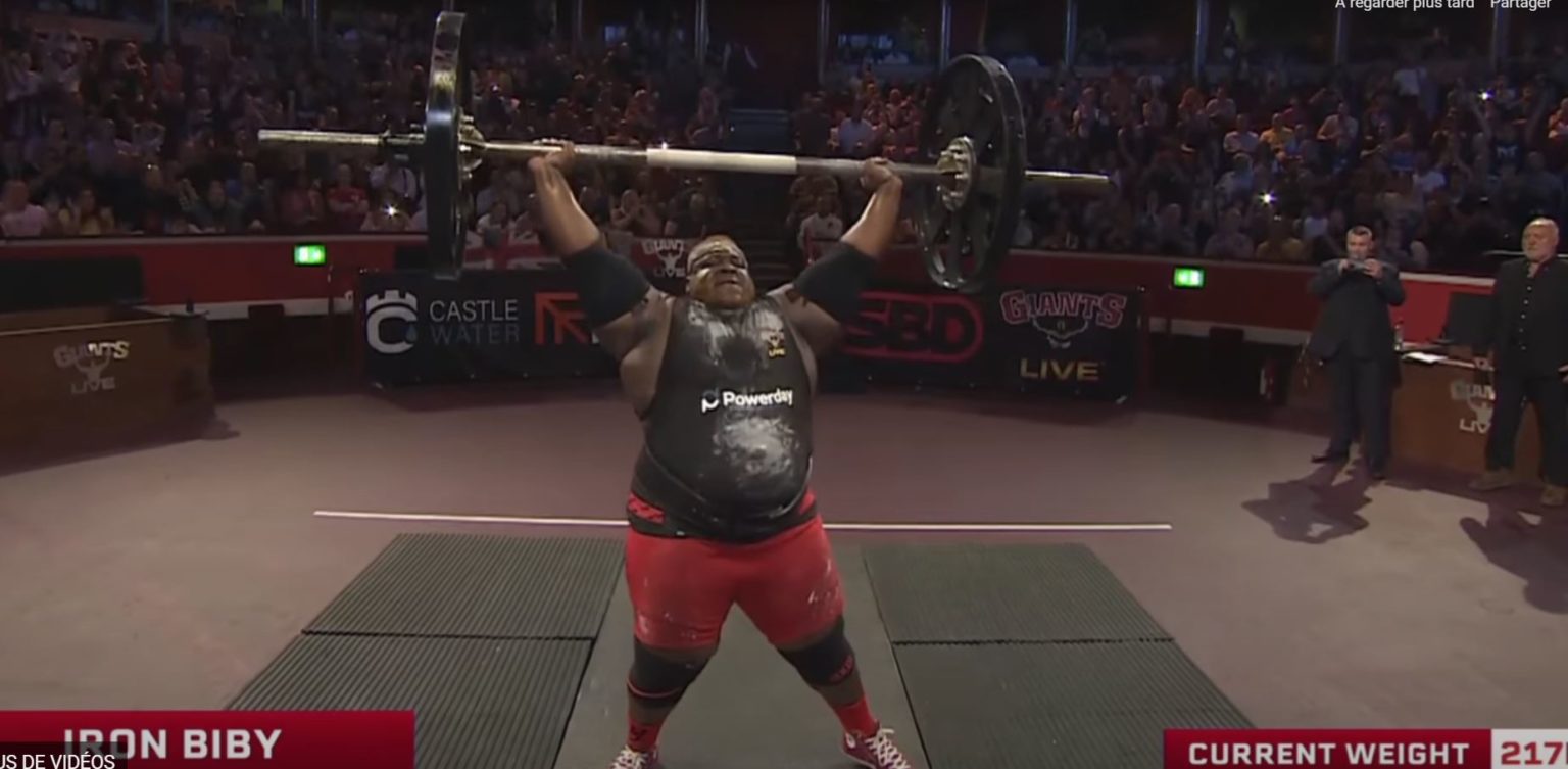 Axle presse : Iron Biby prouve qu’il est l’homme le plus fort du monde