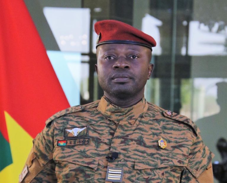 Le message du Lieutenant-Colonel Paul-Henri Damiba à la Nation