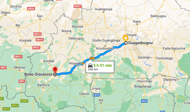 La route nationale n°1 rouverte à la circulation ce vendredi 26 août