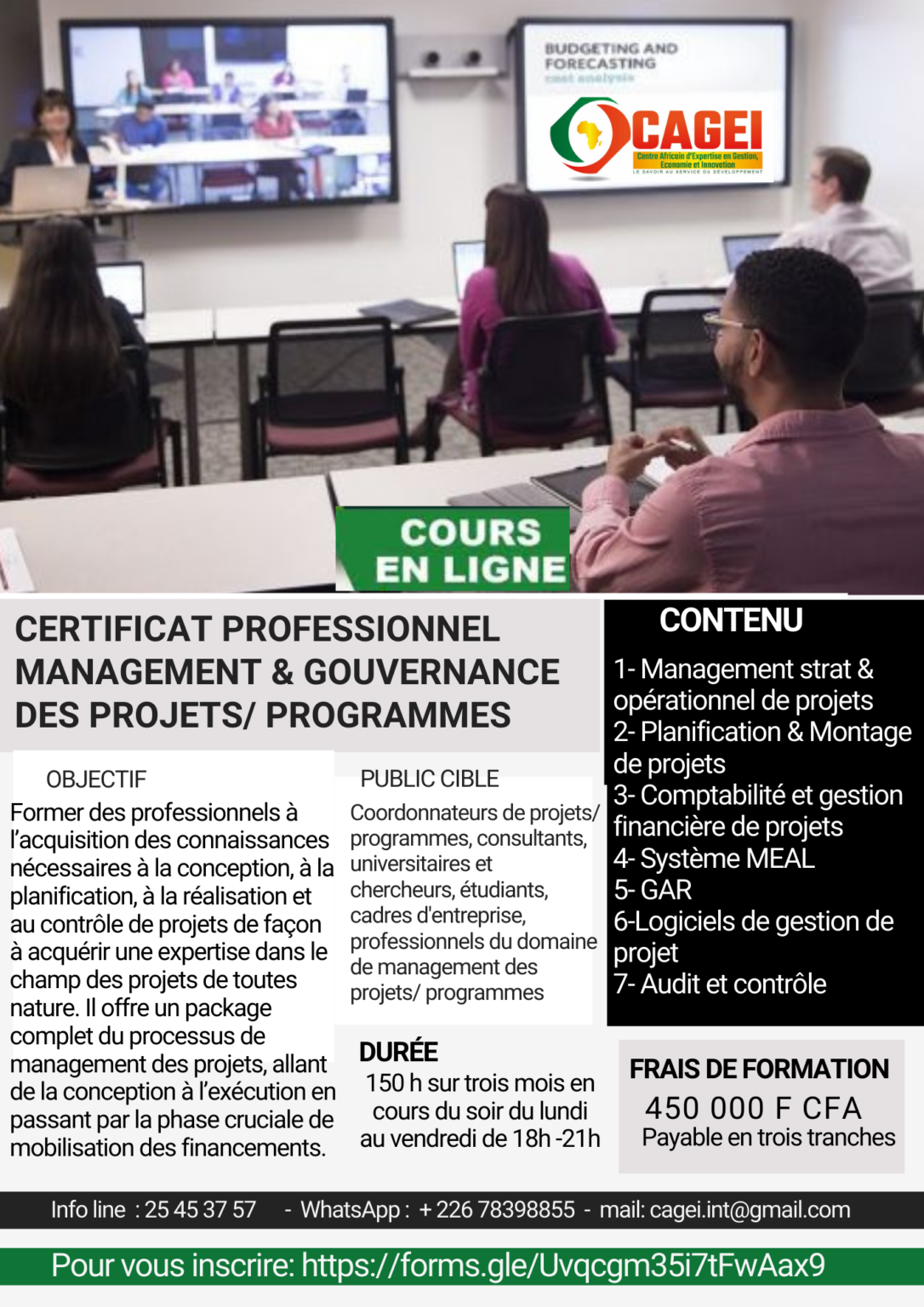 Appel à candidature : 2ième promotion de la formation certifiante en ...