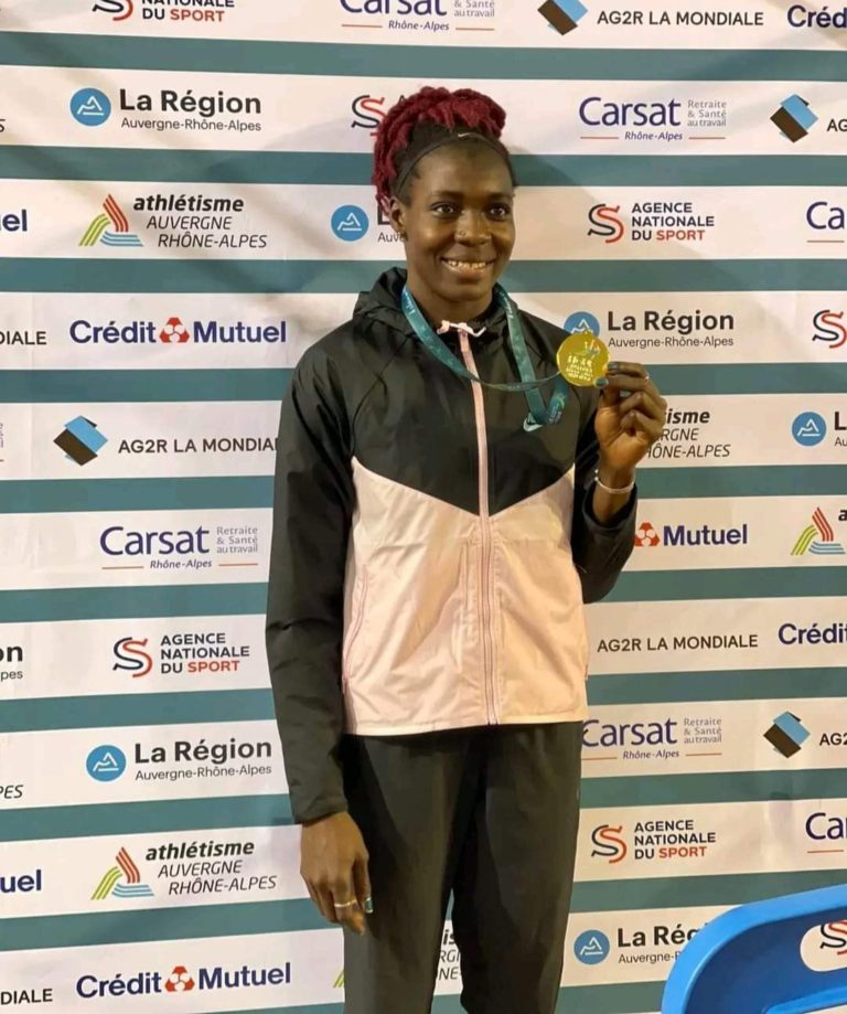 Athlétisme : Marthe Koala empoche la médaille d’or au championnat AURA