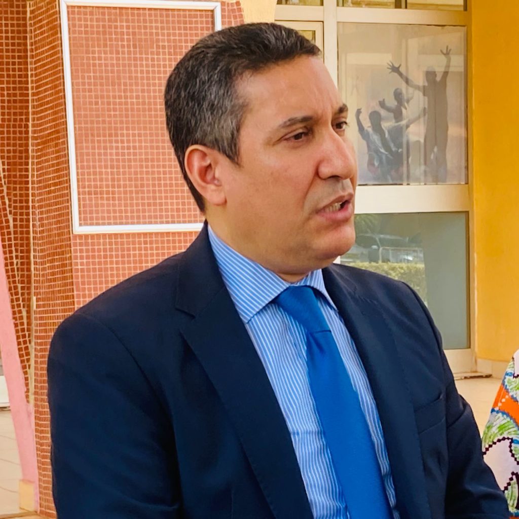 Coopération Burkina-Maroc : L’ambassadeur du royaume du Maroc prend langue avec le président de ...