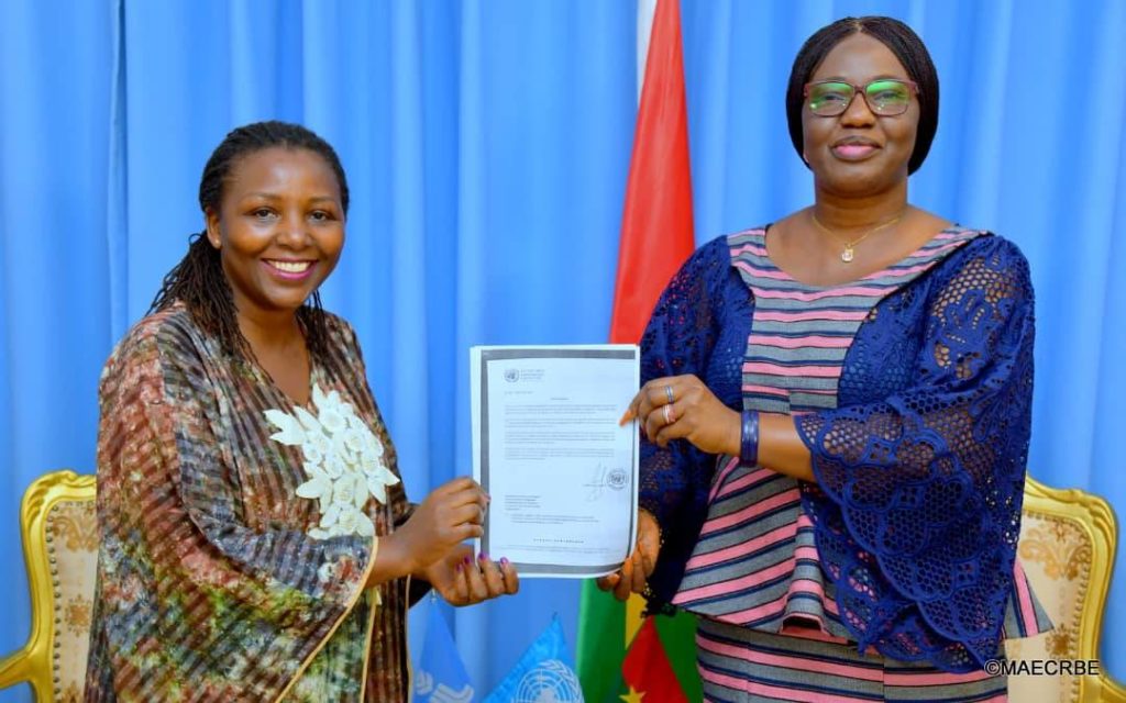 La nouvelle Représentante du Fonds international de développement ...