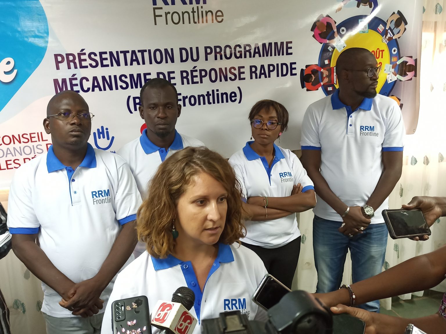 Aide humanitaire au Burkina Faso : Le RRM-Frontline dresse son bilan