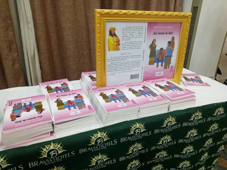 Burkina Faso : « Les larmes du désir », le 4e roman de Dédé Rose Gloria ...