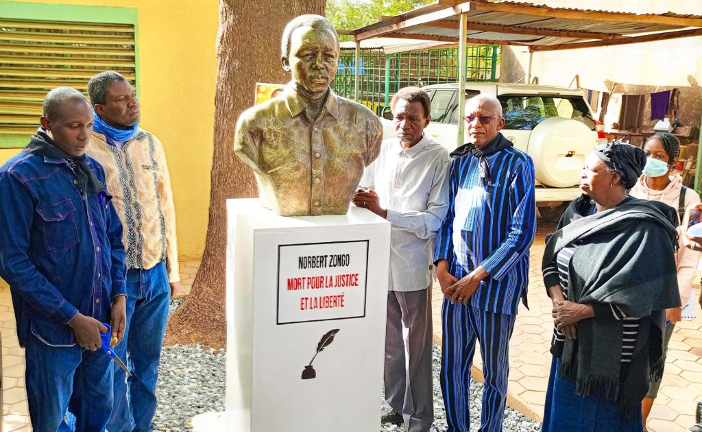 Norbert Zongo "accueille" désormais tout visiteur au centre national de ...