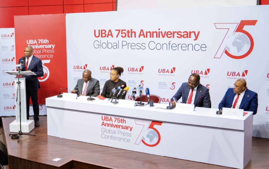 Le groupe United Bank for Africa (UBA) célèbre son 75e anniversaire