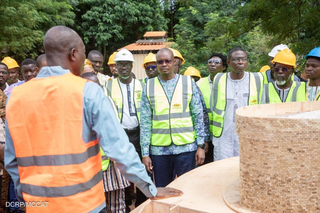 Construction du Mausolée Thomas Sankara : Une délégation ...