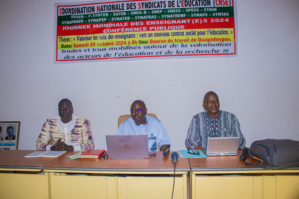 Journée mondiale de l’enseignant : Plaidoyer pour un contrat social en faveur de l’éducation au ...