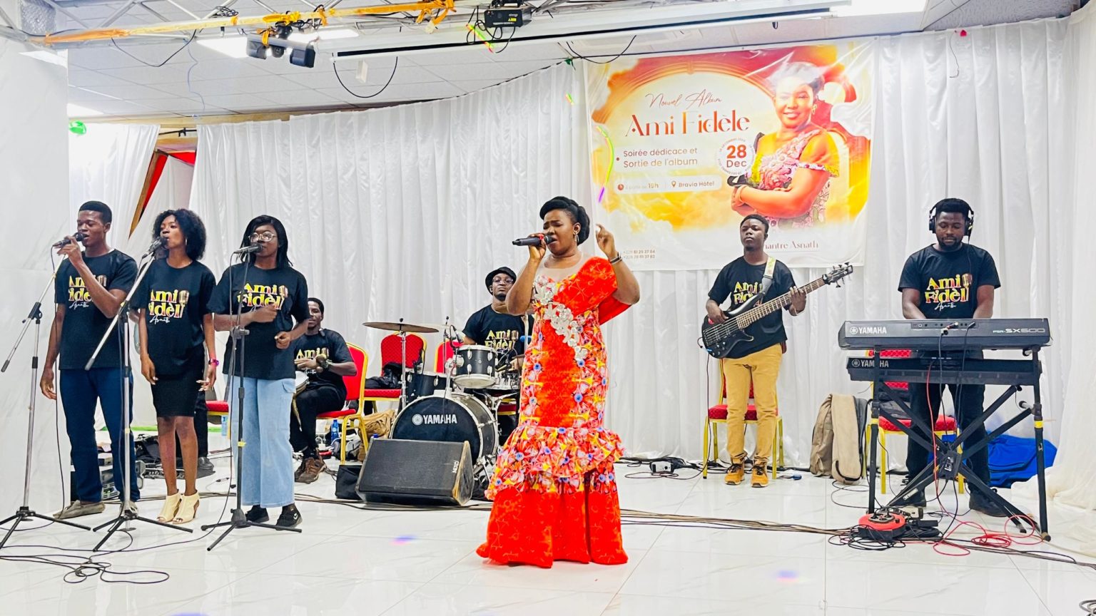 « Ami fidèle » : Le nouvel album de la chantre Asnath officiellement lancé
