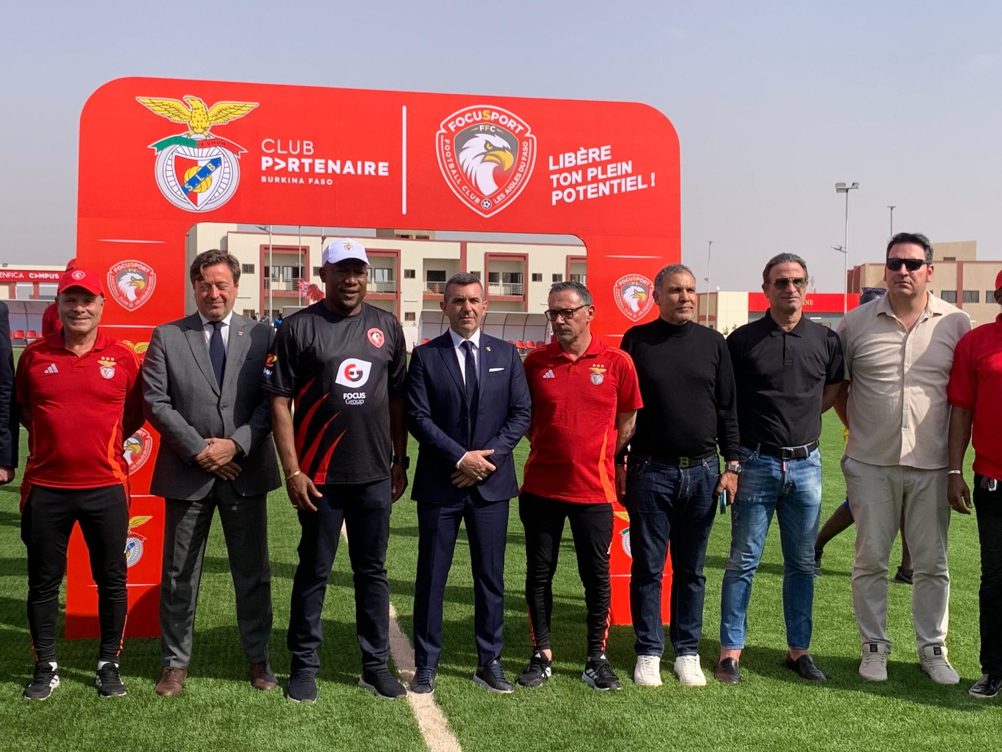 Formation au Football au Burkina Faso : « Focus Sport Benfica Campus ...