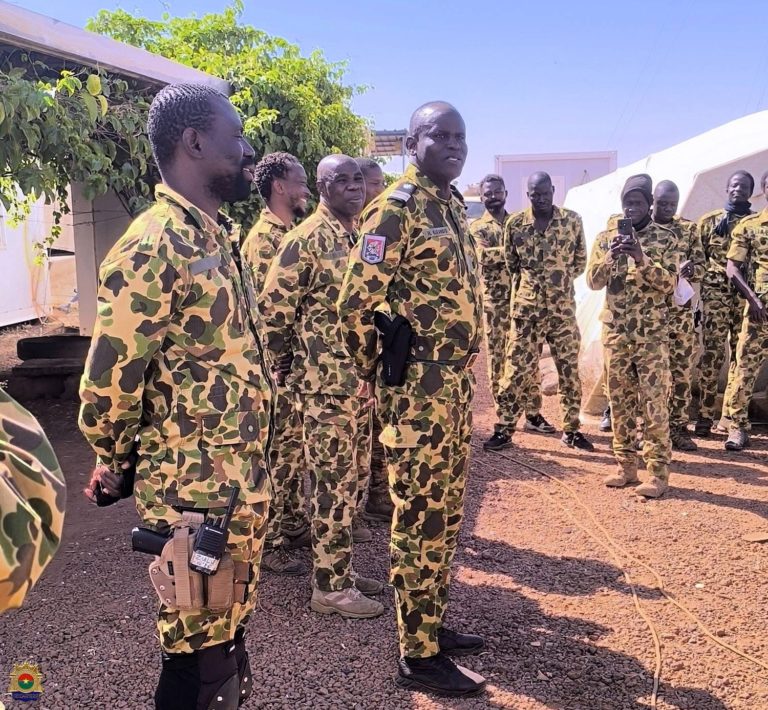 5e Légion de Gendarmerie : Le Lieutenant-colonel KAFANDO Hamado visite ...