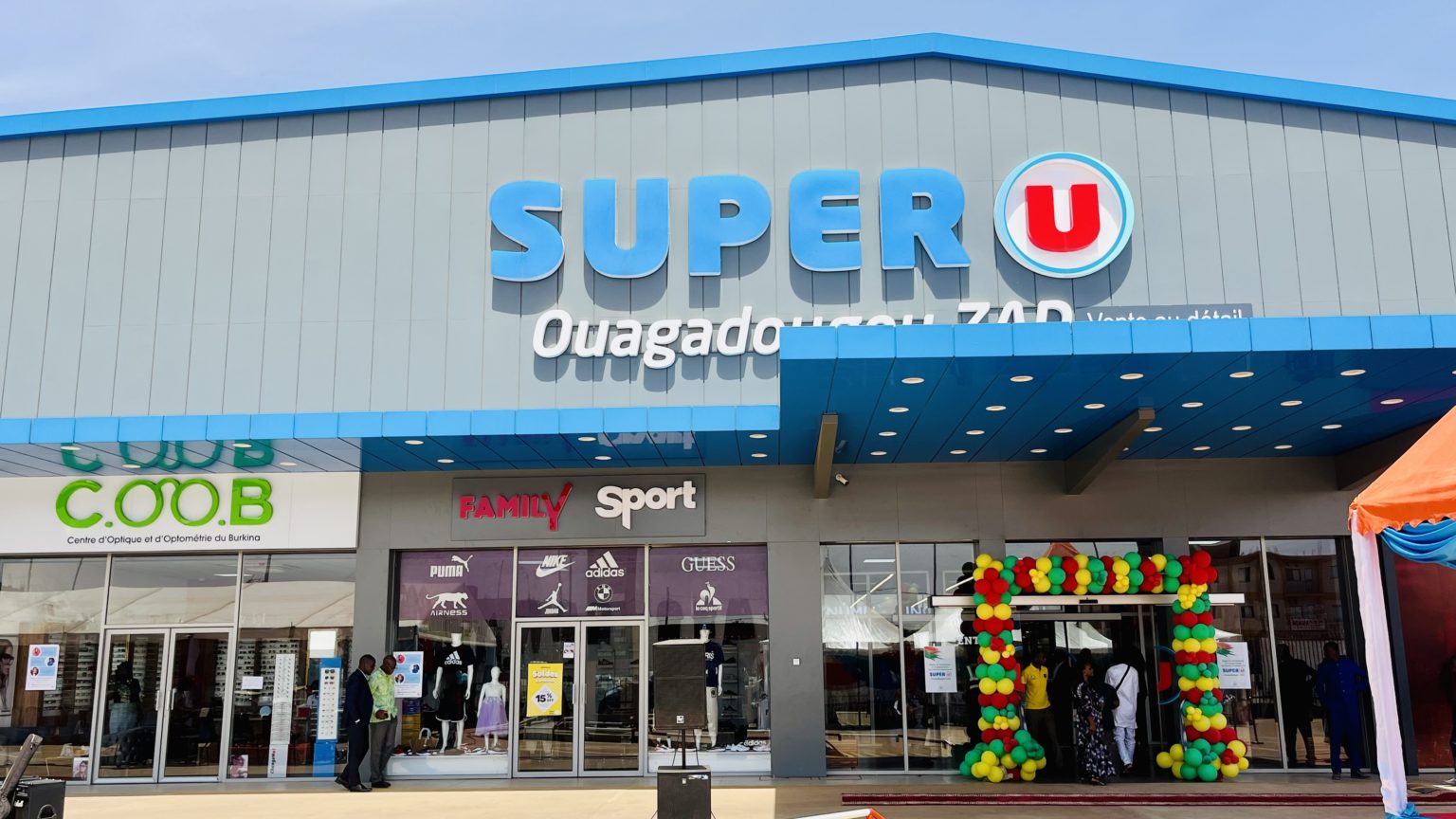 Super U ZAD, un nouveau centre commercial ouvre ses portes à Ouagadougou