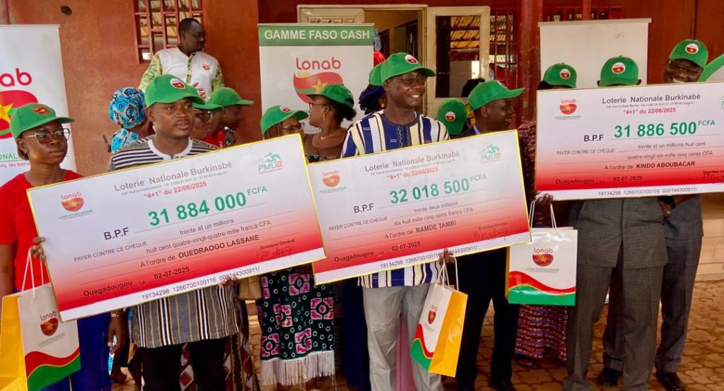 95 millions de F CFA redistribués : La LONAB fait encore des heureux ...