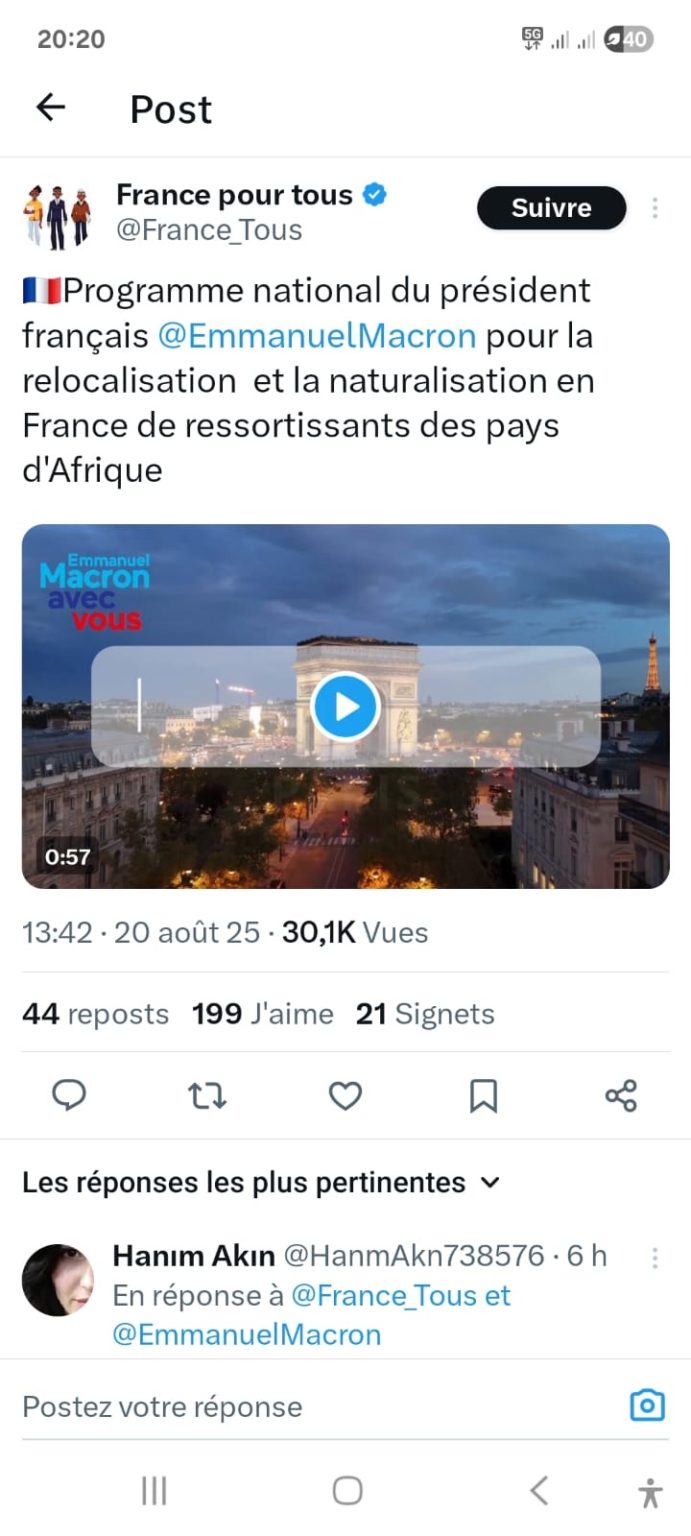 Tribune | "Quand Emmanuel Macron invite les Africains en France" (Aly ...
