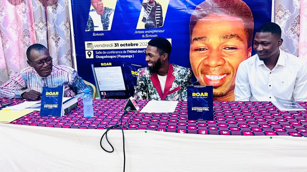« ROAR » : Ousmane Ouédraogo lance son manifeste pour révéler le ...