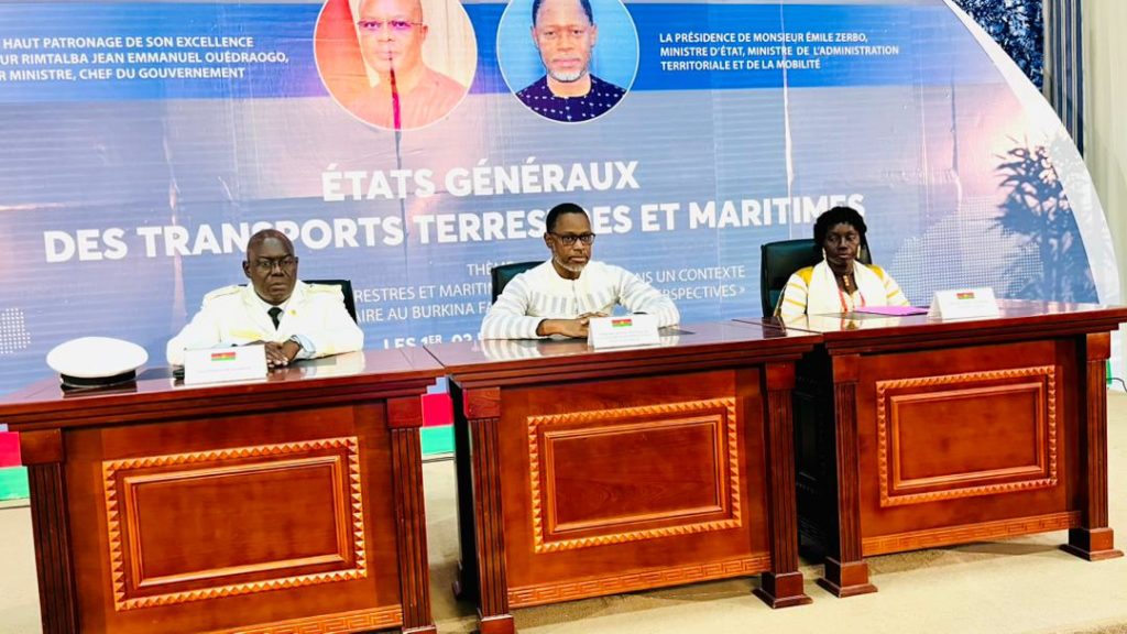 Transports Terrestres et Maritimes au Burkina Faso : L'heure des ...