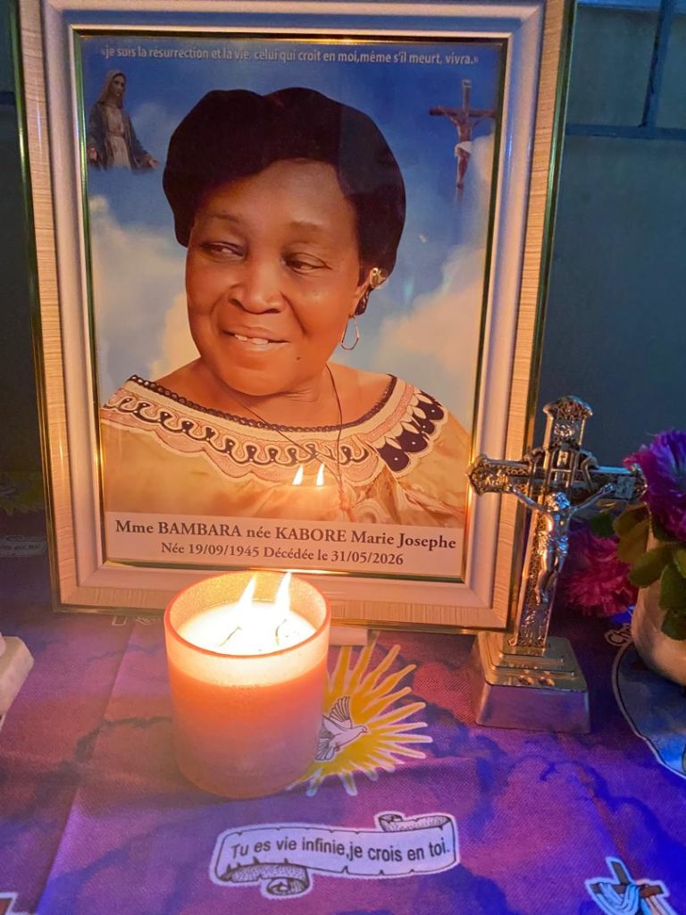 Communiqué nécrologique | Décès de BAMBARA née KABORE Marie Josephe ...